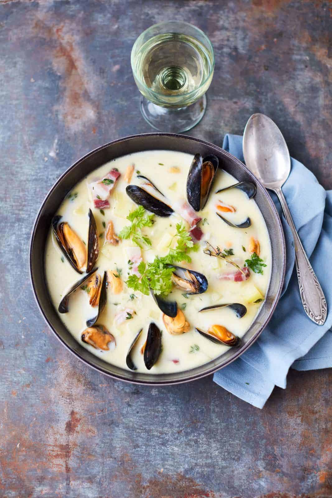 Mussel chowder
