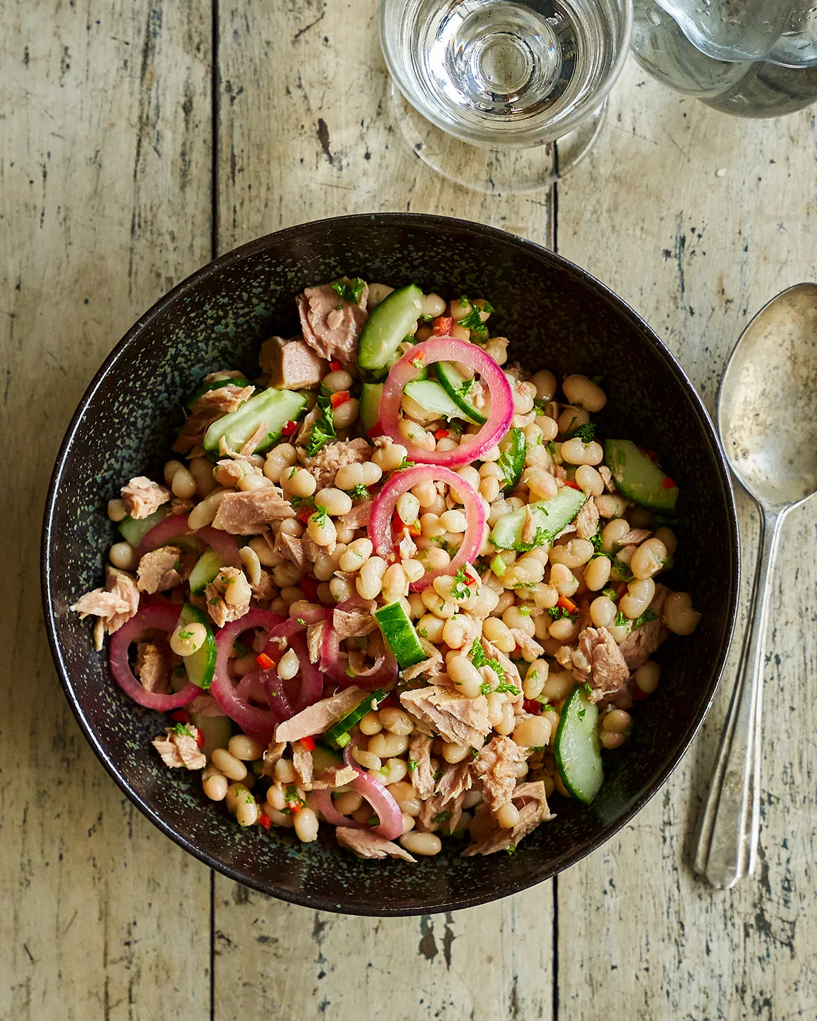 Tuna White Bean Salad