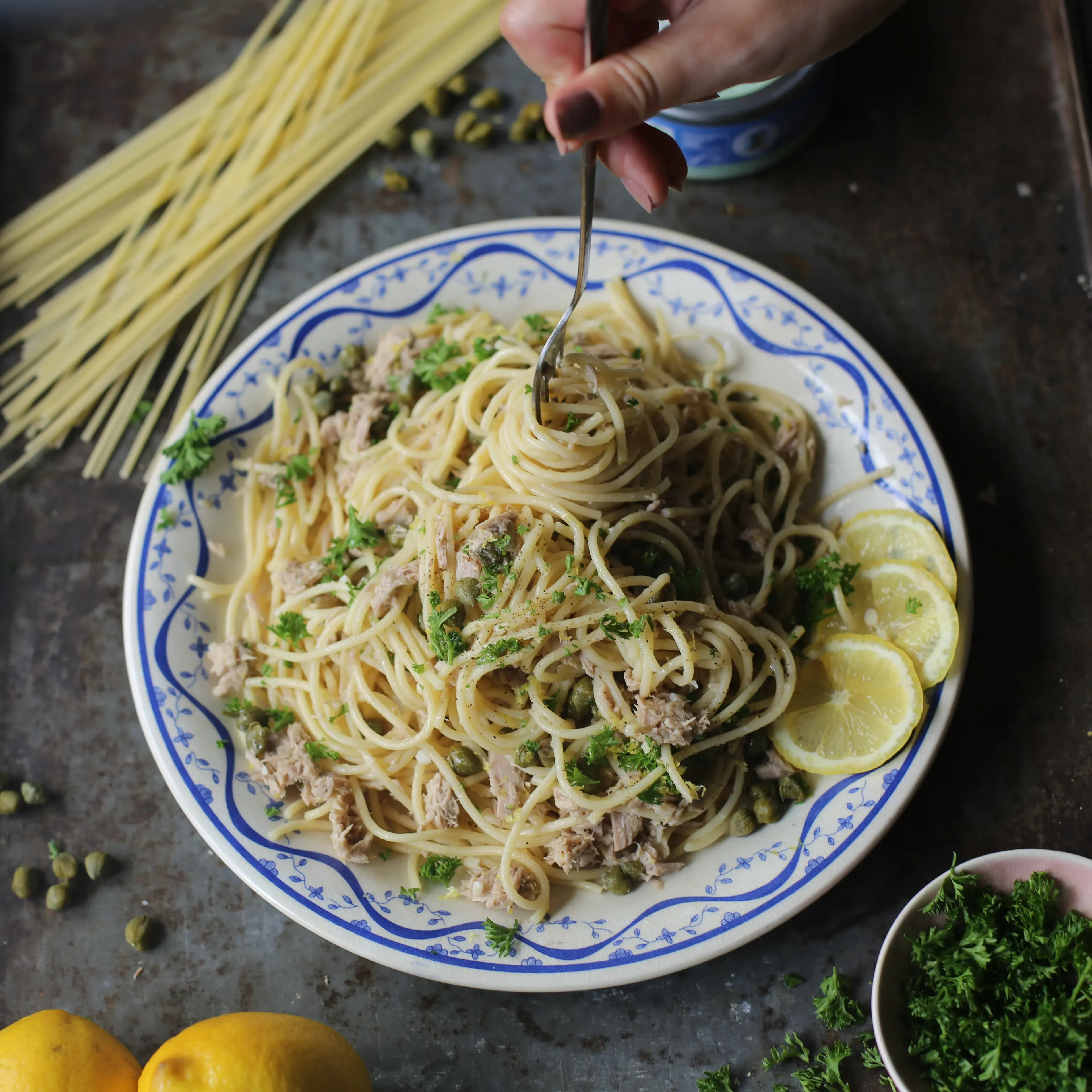Tuna and Lemon Pasta